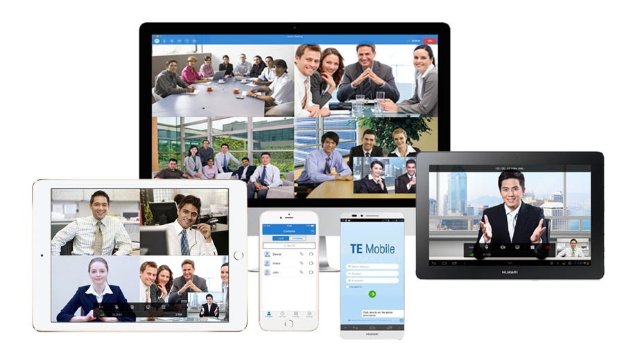 Mobile Application TE Desktop & Mobile HUAWEI - Videoconference | AV ...
